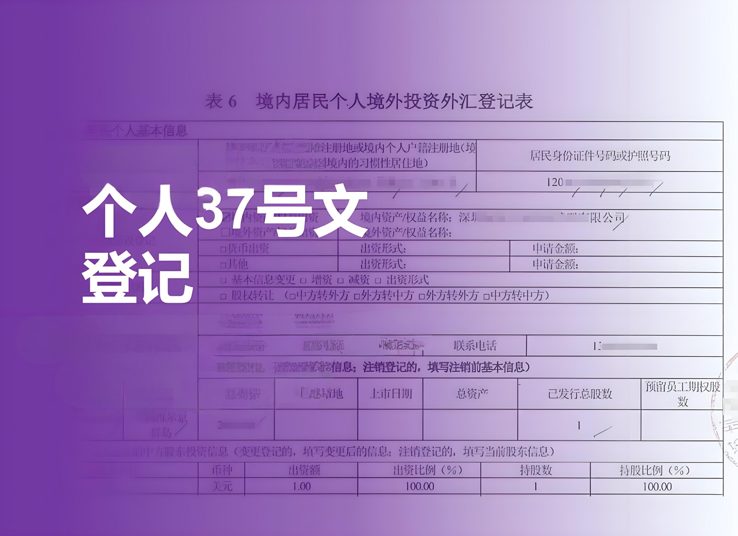 最新！37号文备案指南：个人投资者境外持股与返程投资全流程 - ingstart-全球公司成立与合规